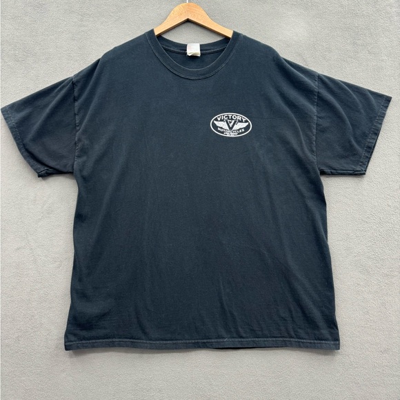 Victory | Shirts | Vintage Mens 2xl Victory Motorcycle Shirt Muddy ...